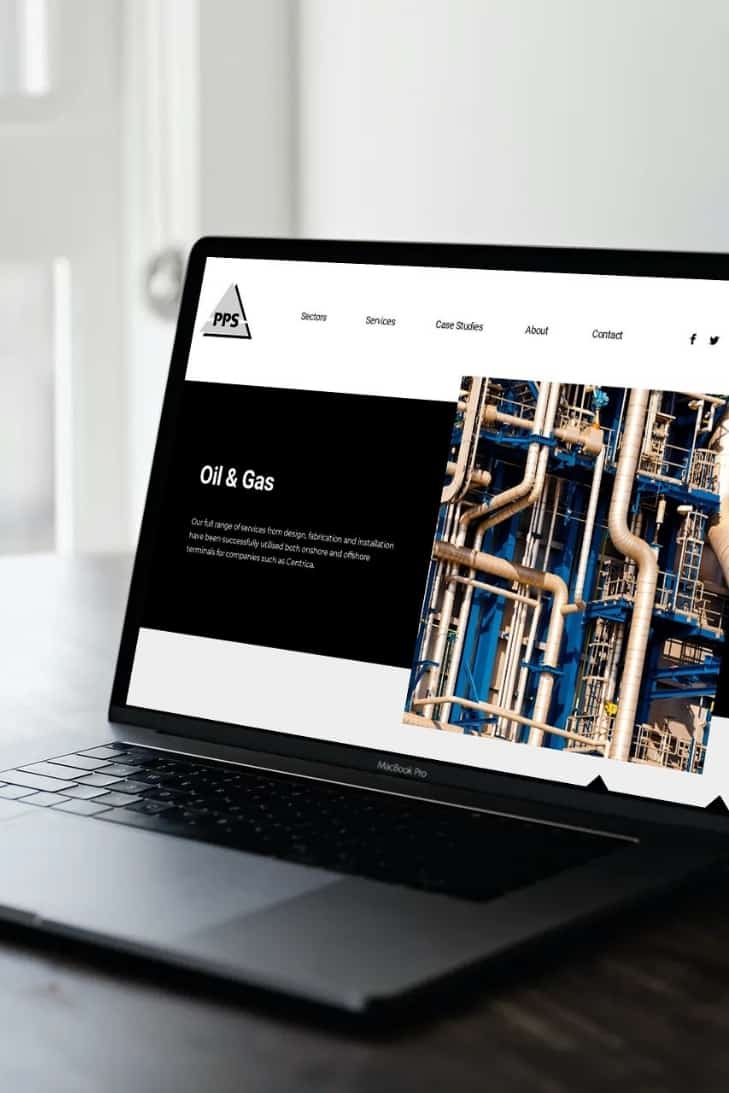 MUV - Case Study - Process Pipework Services Web Design In Cumbria